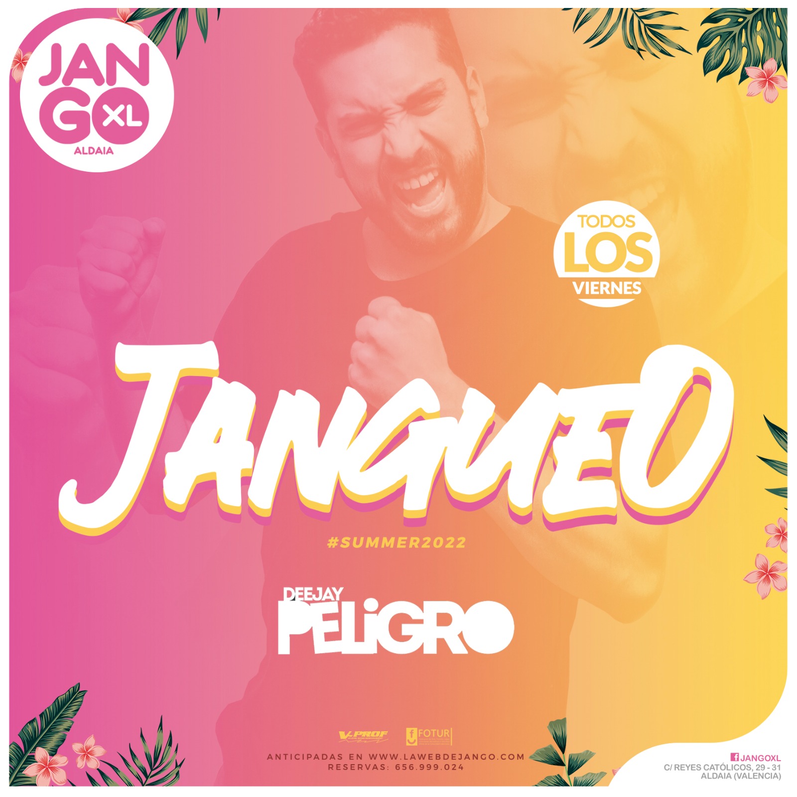 Viernes 3 de Junio - Jangueo - Deejay Peligro #Summer2022 - Grupo Jango ...